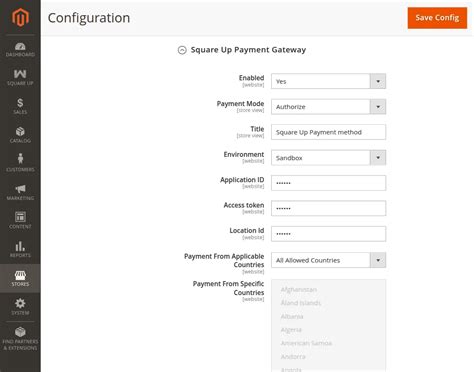 Guide For Magento 2 Squareup Payment Gateway Extension