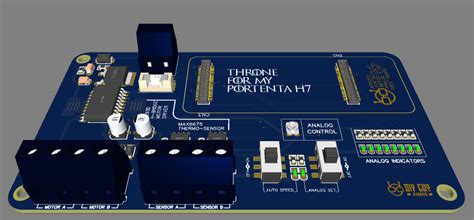 customized pcb host for my arduino portenta r arduino