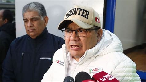 Ministro Del Interior Juan José Santiváñez Se Une Al Partido