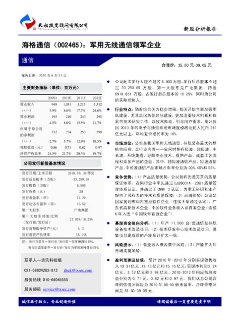 军用无线通信领军企业