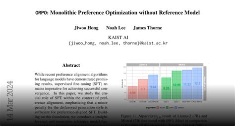 Orpo A New Preference Optimization Algorithm Agentsea Posted On The