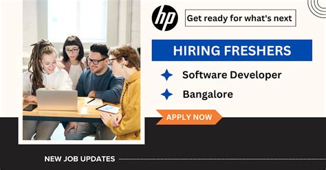 New Jobs Updates Hp Hiring Freshers 2024 Software Developer Be