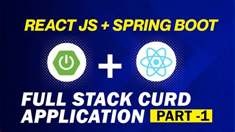 Reactjs Spring Boot Crud Full Stack App Part 1 Java Tutorial In