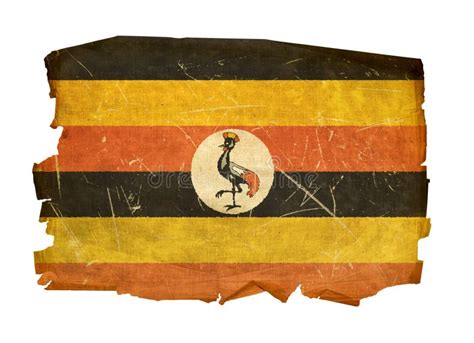 Uganda Flag Waving In The Wind Flag Of Uganda Images Stock Photo