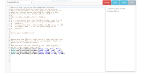 Solved Onedandorpy Run Grades Reset 1 Rite A Function