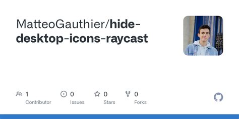 Github Matteogauthierhide Desktop Icons Raycast
