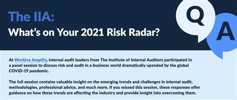 Infographic Whats On Your 2021 Risk Radar Download Internal Audit 360