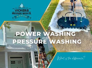 What Is The Difference Between Power Washing And Pressure Washing