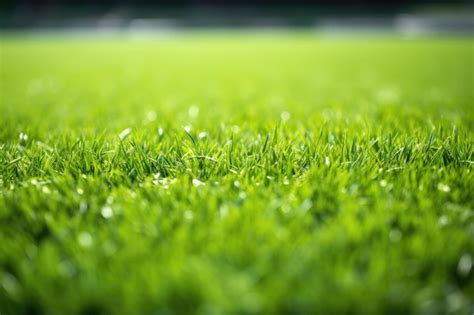 Premium Ai Image Stadium Grass