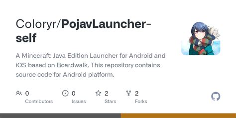 GitHub Coloryr PojavLauncher Self A Minecraft Java Edition Launcher