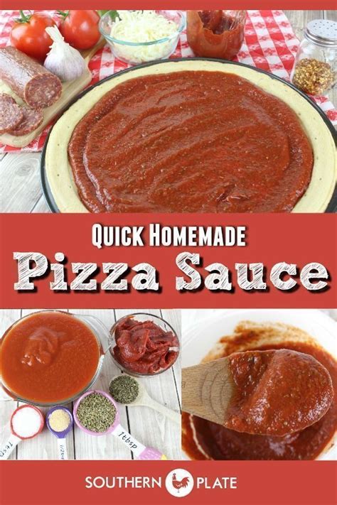 Quick Pizza Sauce From Scratch Southern Plate Artofit