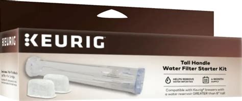 Keurig Tall Handle Water Filter Starter Kit Clear 40662 Best Buy