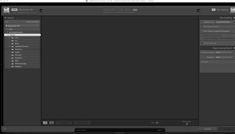 Images Importing Problem Import Window Do Not Sh Adobe Community
