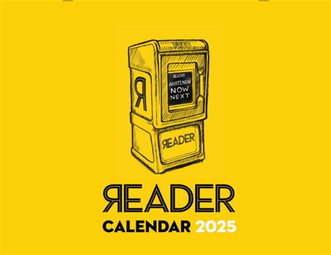 2025 Chicago Reader Wall Calendar A Year Of Iconic Covers