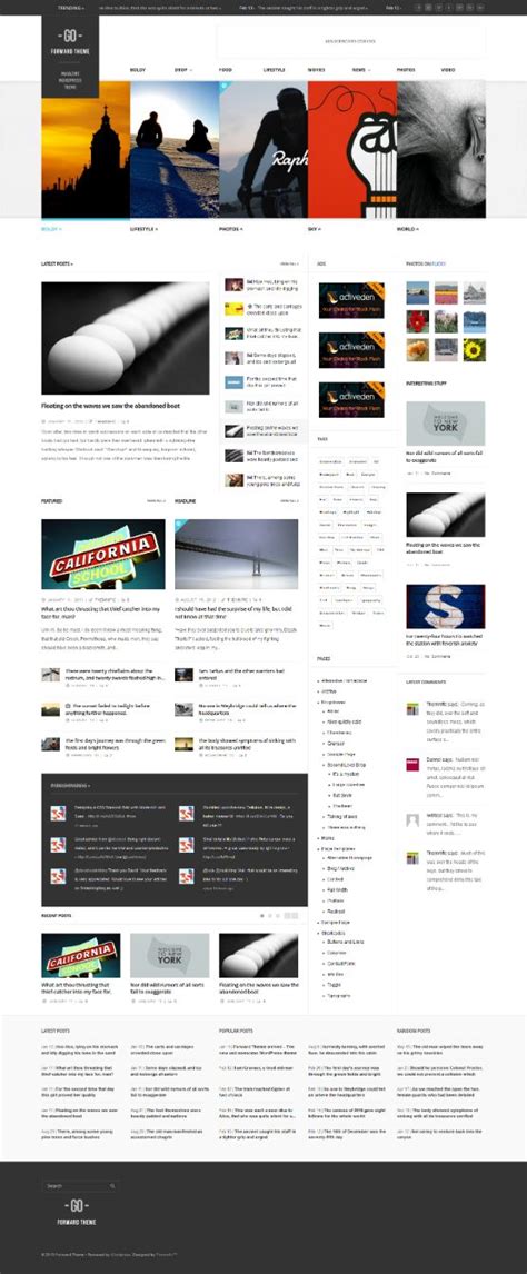 Impressive Collection Of Magazines Inspirational Wordpress Themes