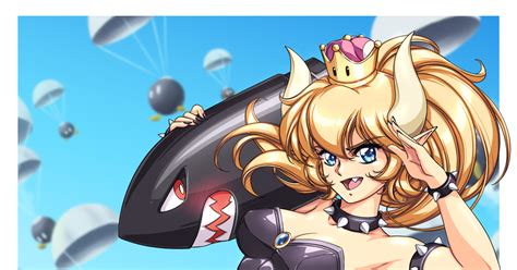 クッパ姫 Bowsetteクッパ姫 5th Anniversary Sirknightbotのイラスト Pixiv