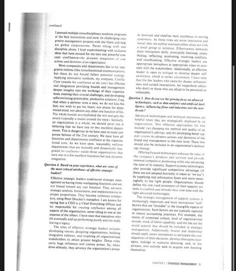 Solved The Strategic Management Process Usman Ghani