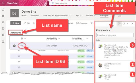 Power Automate Email Sharepoint List Comments And Mentions