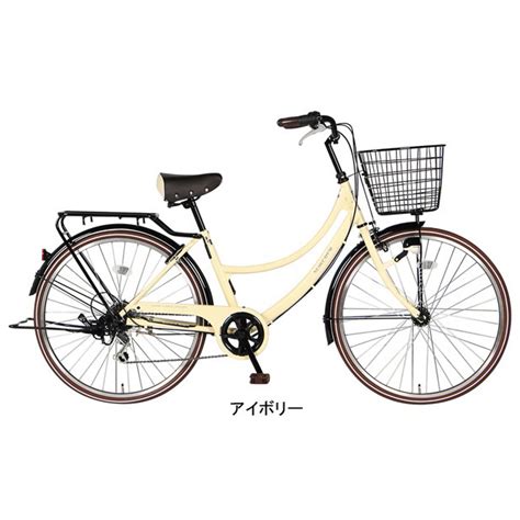 サブクルーbaa L 26インチ 外装6段変速 オートライト シティサイクル ママチャリ 自転車