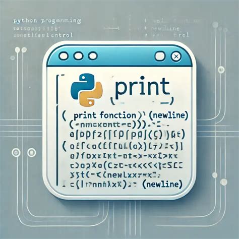 Pythonのprint関数で改行を自在にコントロールする方法｜初心者向け完全ガイド Pythonプログラミングの世界