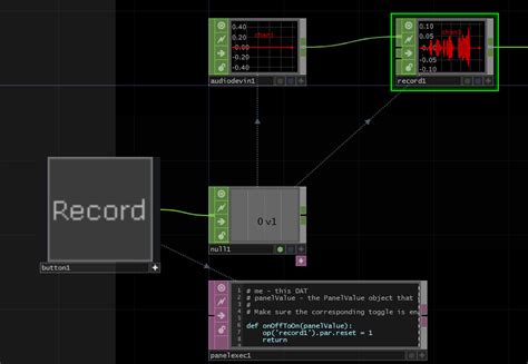 Record Chop Reset Button Beginners Touchdesigner Forum