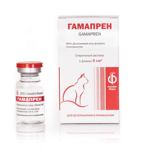 Гамапрен, 5 мл, инструкция по применению