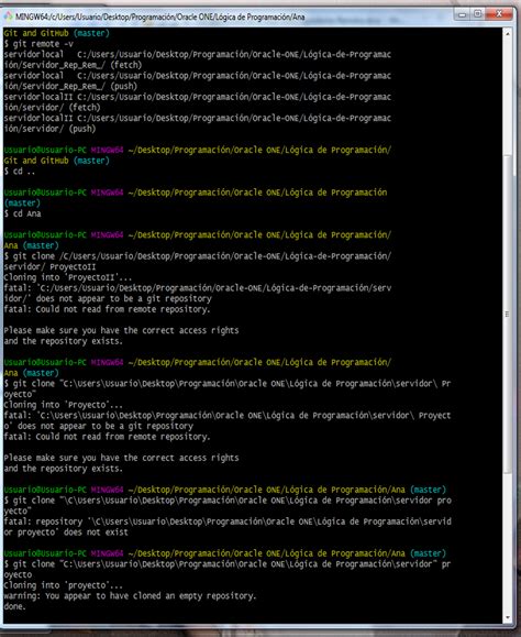 ¿por Qué No Me Deja Clonar El Repositorio Git Y Github Controle Y