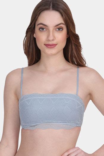 Buy Amour Secret Padded Non Wired Full Coverage Tube Bra Blue At Rs