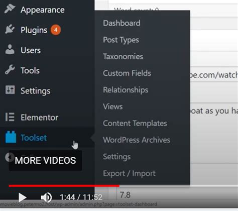Views Not Available As An Option In Toolsets Toolset