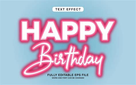 Premium Vector 3d Style Editable Text Effect
