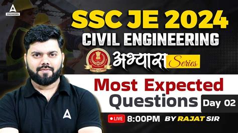 Ssc Je 2024 Crash Course Ssc Je Civil Engineering Most Expected