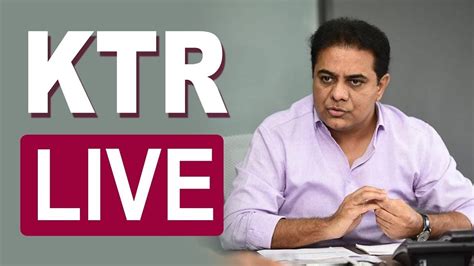 Ktr Live Brs Party Medchal Parliamentary Constituency Meeting