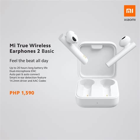 Xiaomi Mi True Wireless Earphones Basic Now Available In The Philippines Yugatech