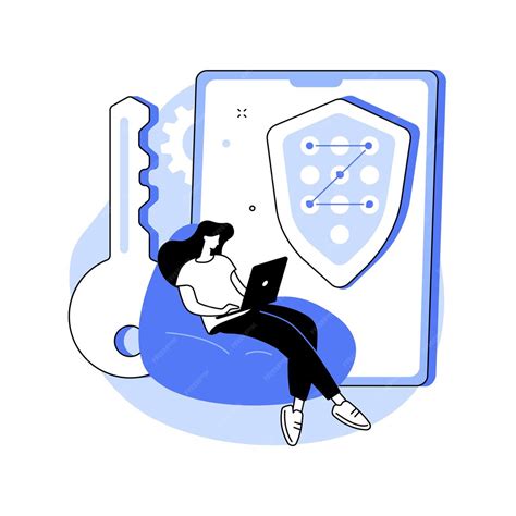 Premium Vector Secure Web Traffic Abstract Concept Vector Illustration