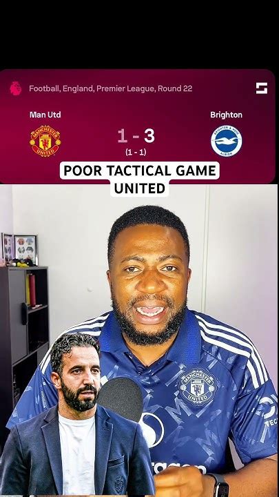 Manchester United 1 3 Brighton Mufc Youtube