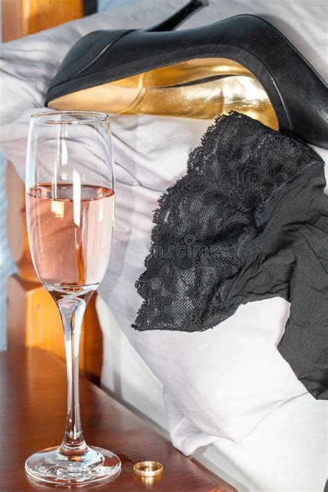 Extramarital Affair Drunken Sex With A Married Woman Stock Image