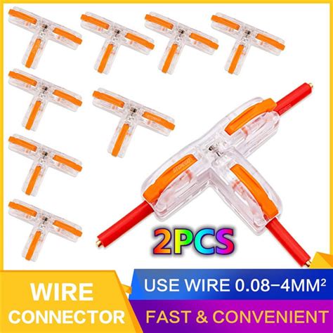 Wire Connector Electrical Mini Fast Wire Splitter Universal Wiring