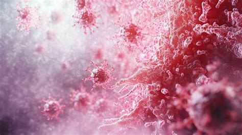 3d Illustration Of Bronchitis Caused By Viral Infection With Inflamed Stock Illustration