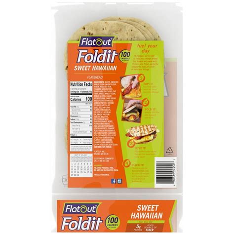 Flatout Foldit Everything Artisan Flatbread 6ct Hy Vee 46 Off