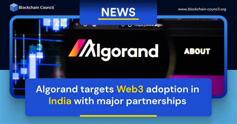 Algorand Targets Web3 Adoption In India With Major Partnerships