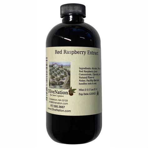Red Raspberry Extract Pg Free Berry Flavoring