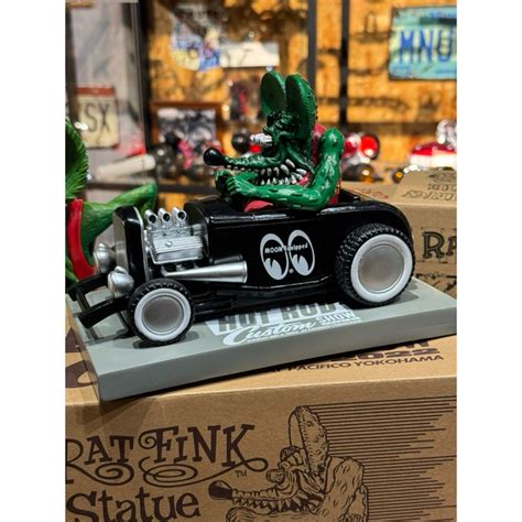 Rat Fink 2022 Hot Rod Custom Show 30th Mooneyes 橫濱 會場限定 蝦皮購物
