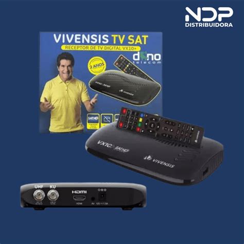 Receptor Digital Vx10 Plus Vivensis Ndp Distribuidora
