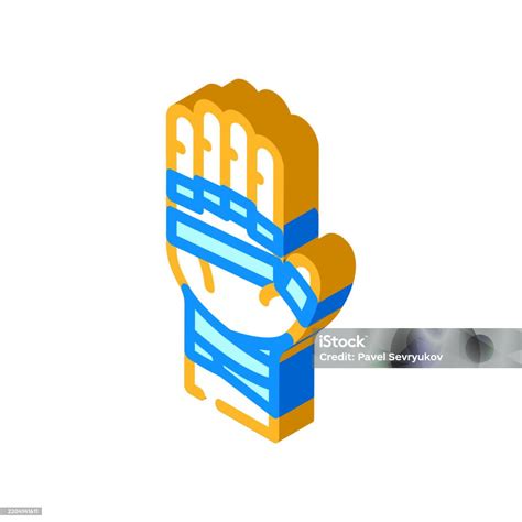 테이프 암벽 등반 아이소 메트릭 아이콘 벡터 일러스트 레이 션 3차원 형태에 대한 스톡 벡터 아트 및 기타 이미지 3차원 형태 가장자리 남십자자리 Istock