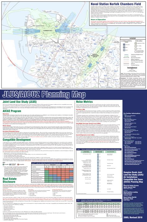 Aicuz Maps Reflect The Noise Exposure In The Surrounding Communities