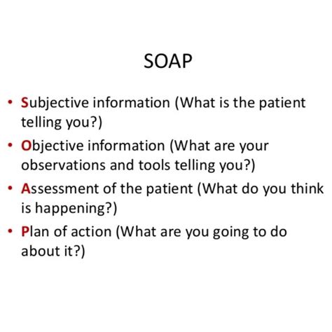 First Aid CPD SOAP SOAP Is A Medical Acronym Used To Remember