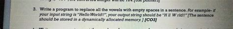 answered write a program to replace all the… bartleby