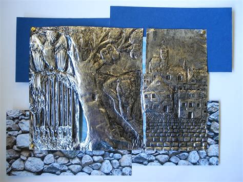 A Faithful Attempt Foil Embossing Repoussé