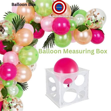 11 Holes Balloon Sizer Box For Balloon Garland Arch Measuring