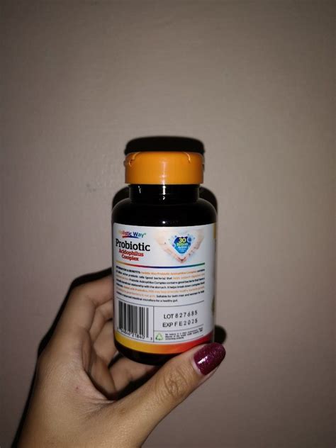 Holistic Way Probiotic Acidophilus Complex 30 Billion Dietary Supplement Vegetarian Capsule 30s